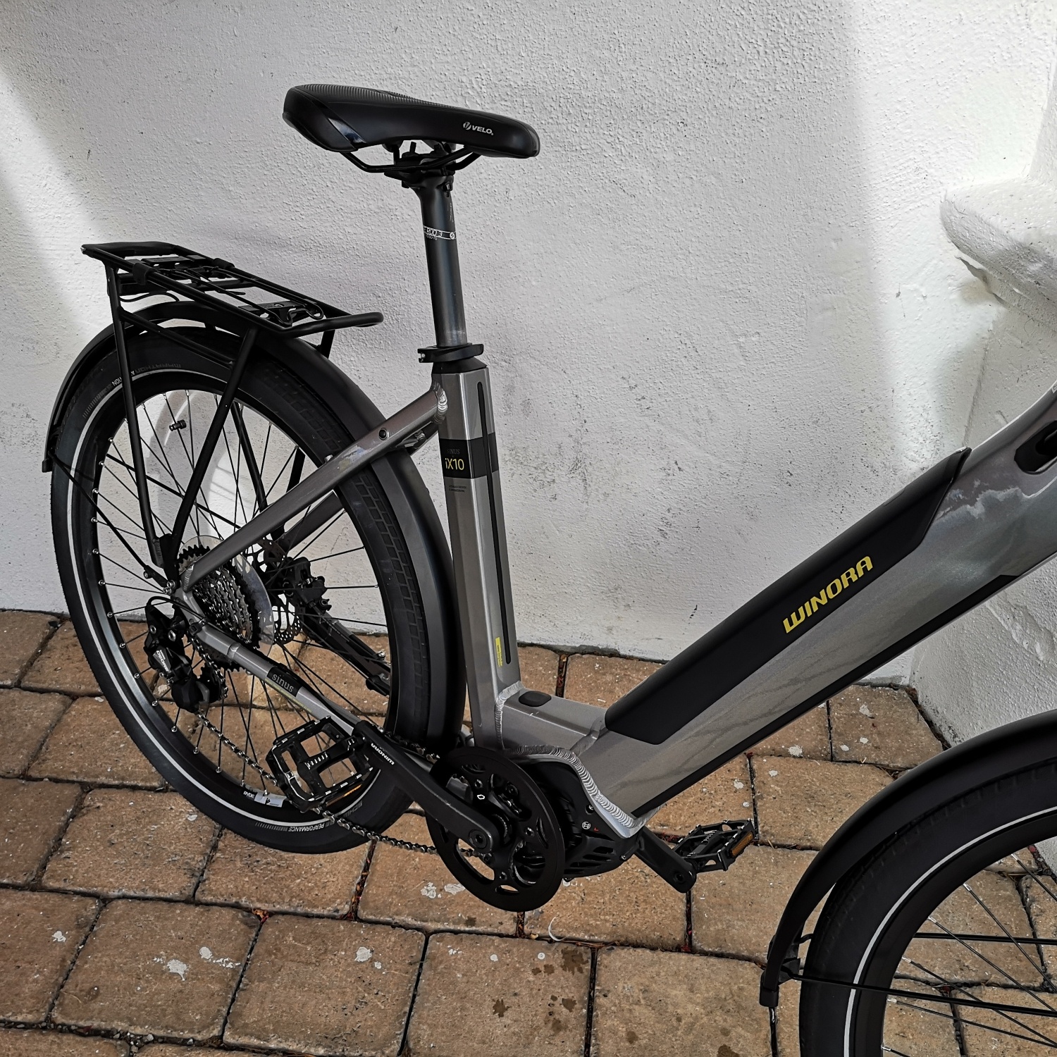 Winora sinus ix10 Tiefeinstieg E-Bike Bosch Performance Line CX Shimano ...