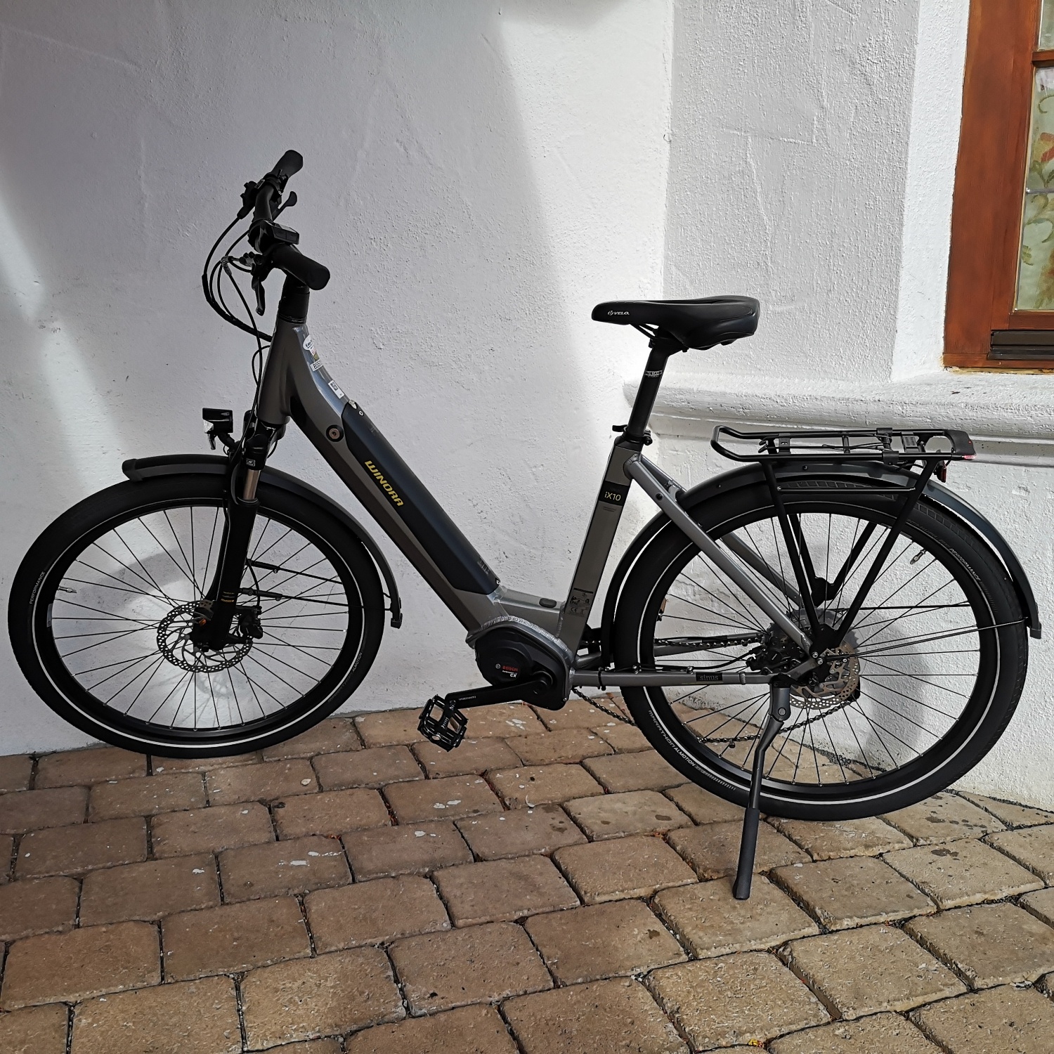 Winora sinus ix10 Tiefeinstieg E-Bike Bosch Performance Line CX Shimano ...